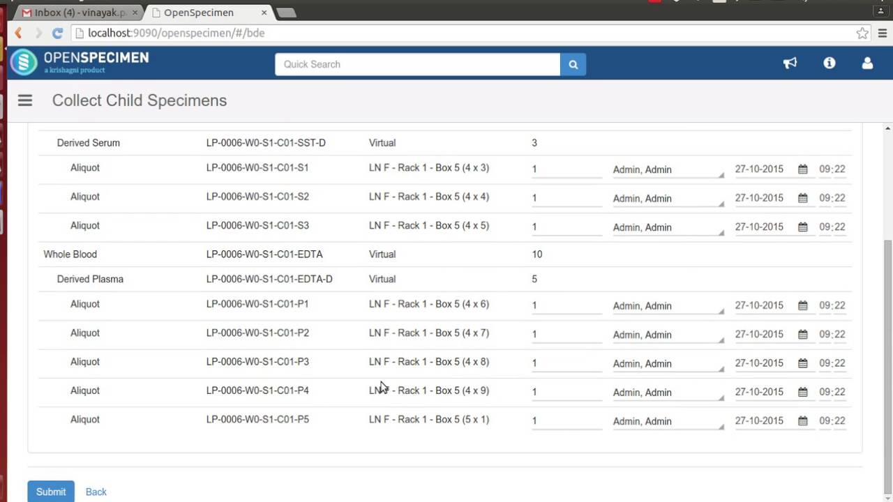 Openspecimen Training Rapid Data Entry Barcode Scanning Youtube