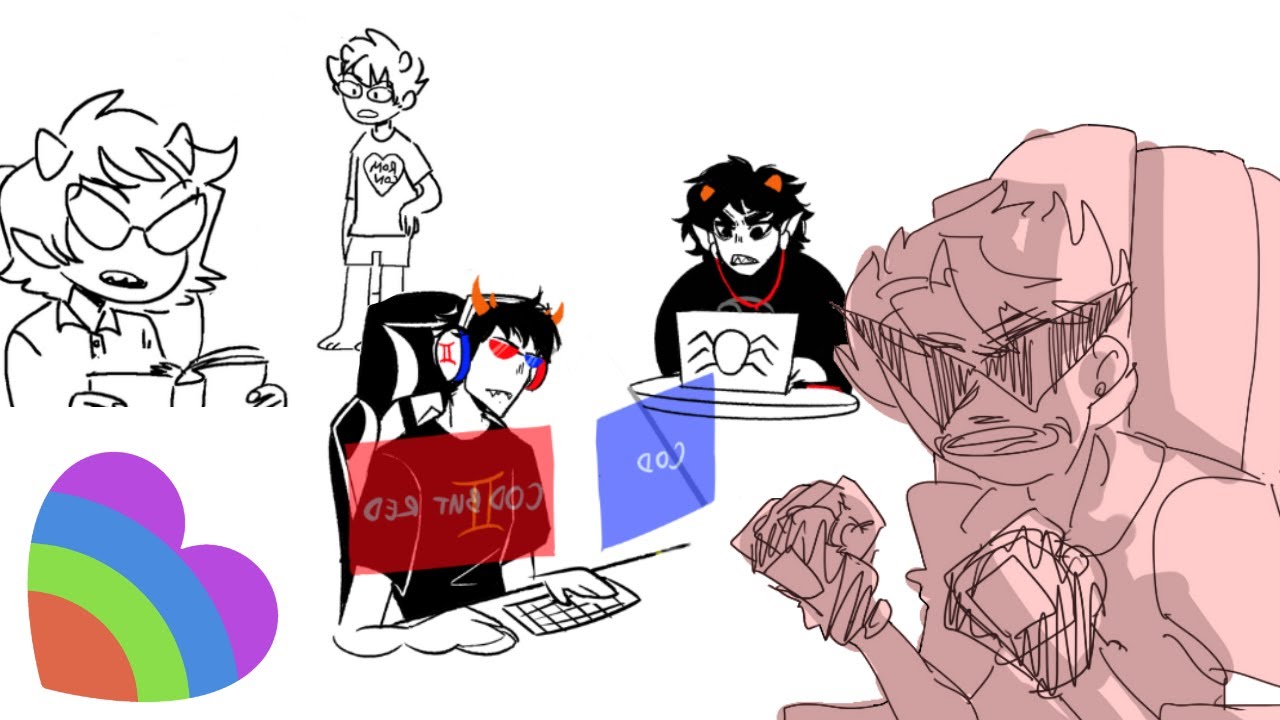 Homestuck Comic Compilation 7 Voft Dubs Youtube