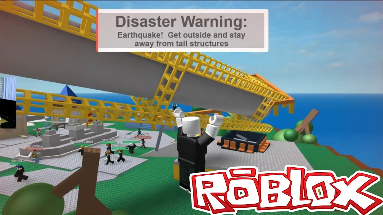 Roblox Natural Disaster Survival Gameplay Youtube
