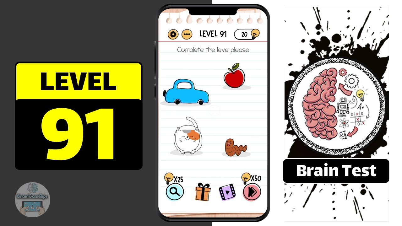 Brain Test Level 91 Walkthrough Youtube