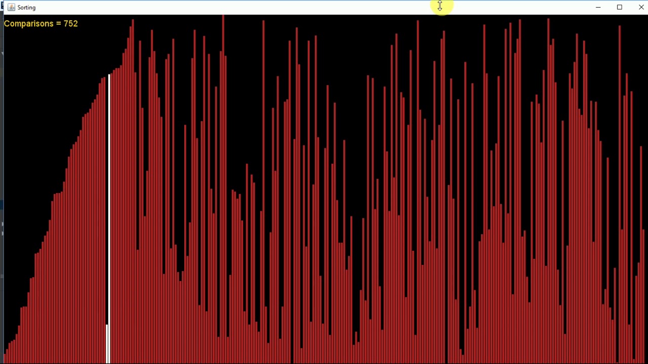 Sorting Algorithms Visualised Youtube