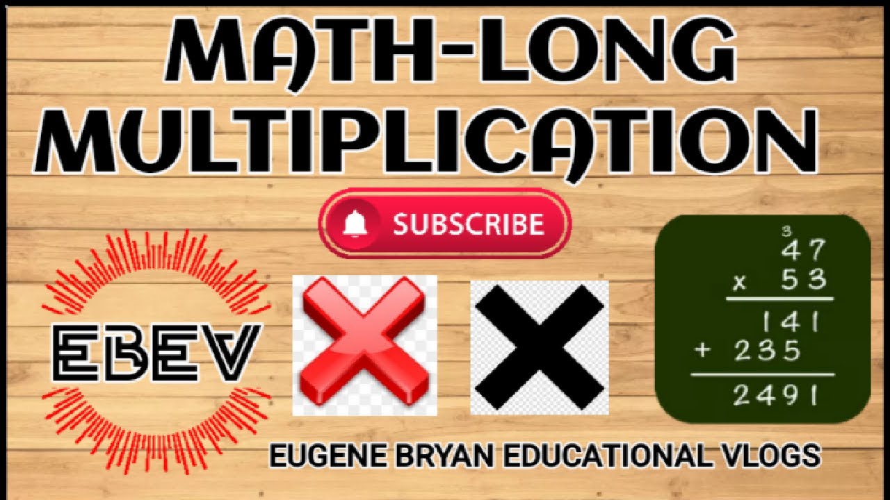 Math Long Multiplication Simplified Youtube