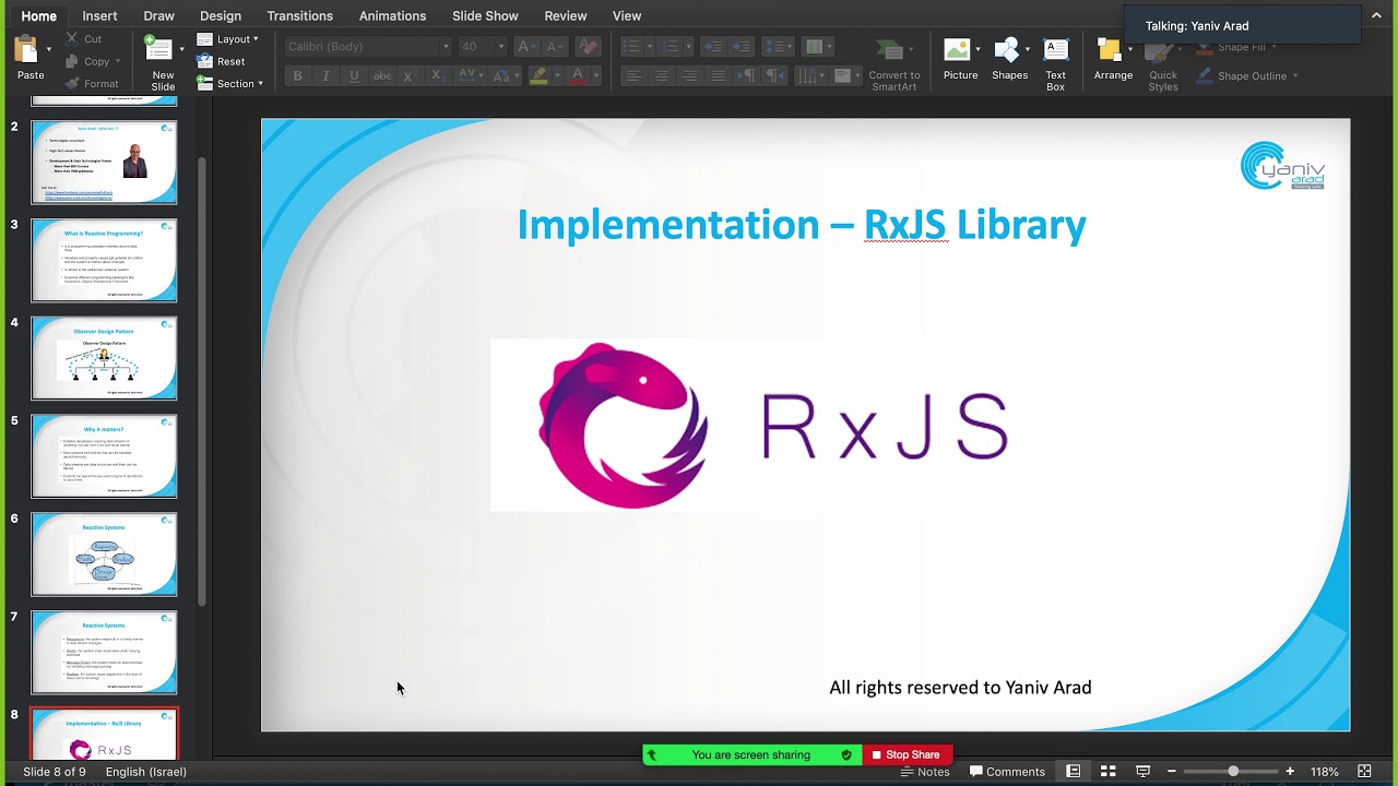 Webinar Reactive Programming In Java Script Youtube