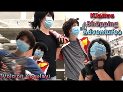 Klance Shopping Adventures Voltron Cosplay Youtube