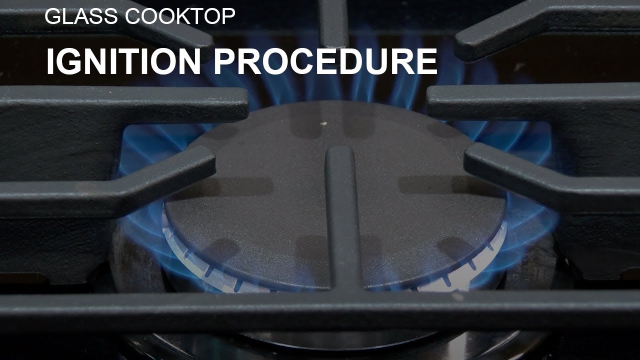 Ignition Procedure On A Glass Cooktop Youtube