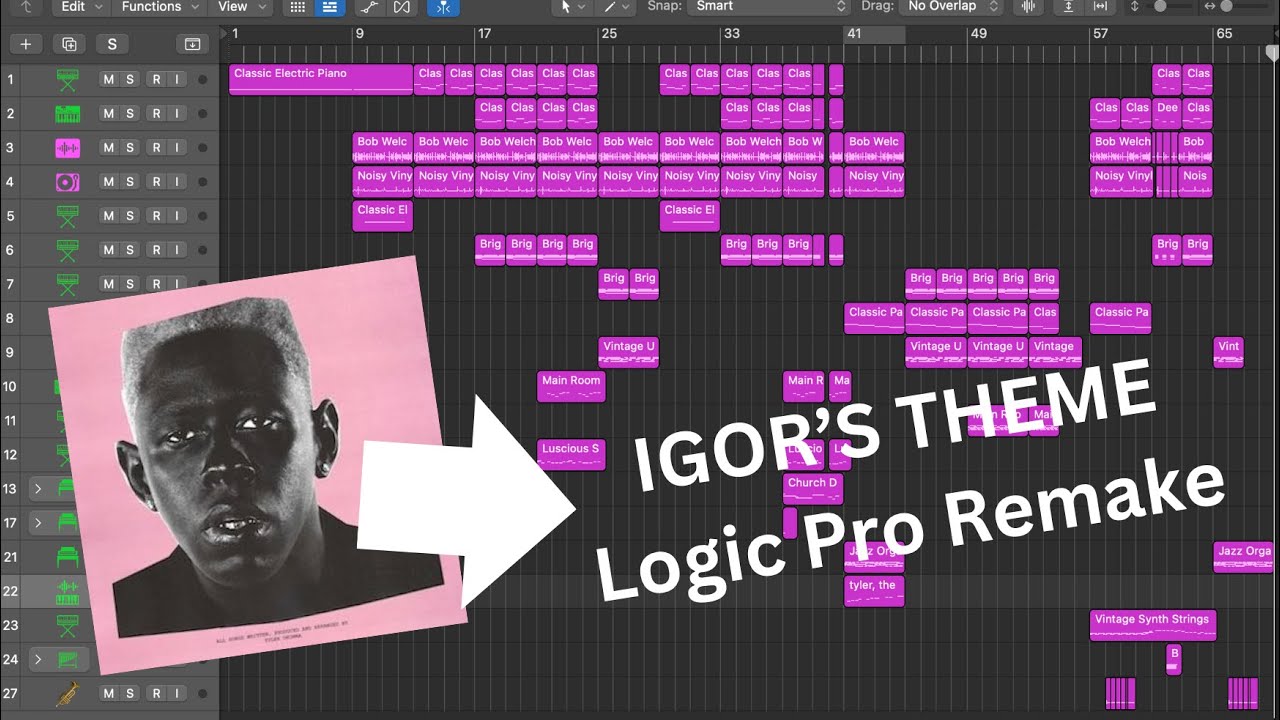 Igor S Theme By Tyler The Creator Logic Pro Remake Youtube