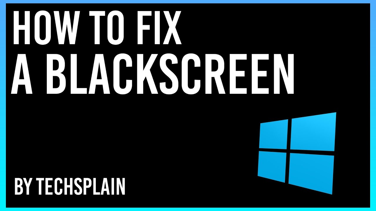 How To Fix Black Screen When Playing Games At Eileen Towner Blog