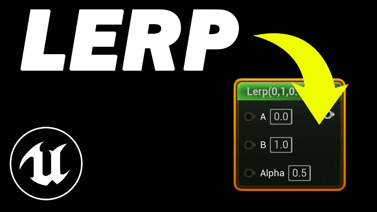 Linear Interpolate Or Lerp Node Explained Unreal Engine Materials