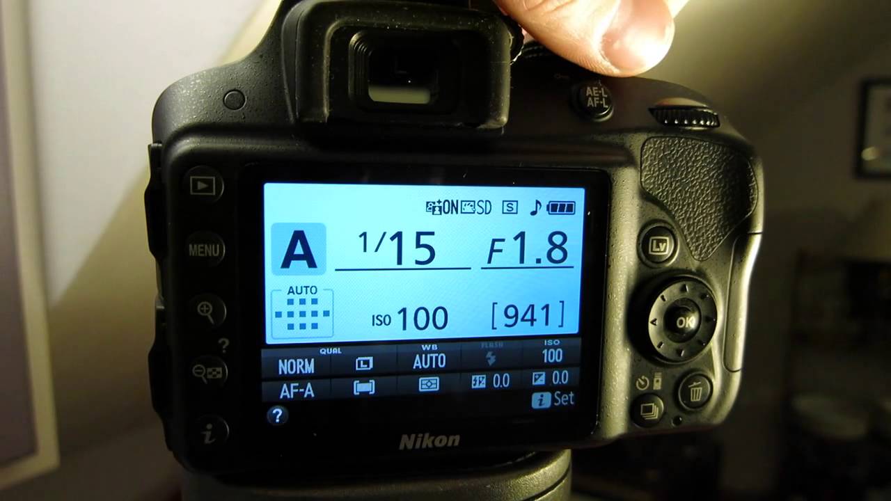 Auto And Manual Mode Guide For Nikon D3300 Youtube