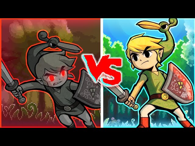 Link Vs Dark Link Animation