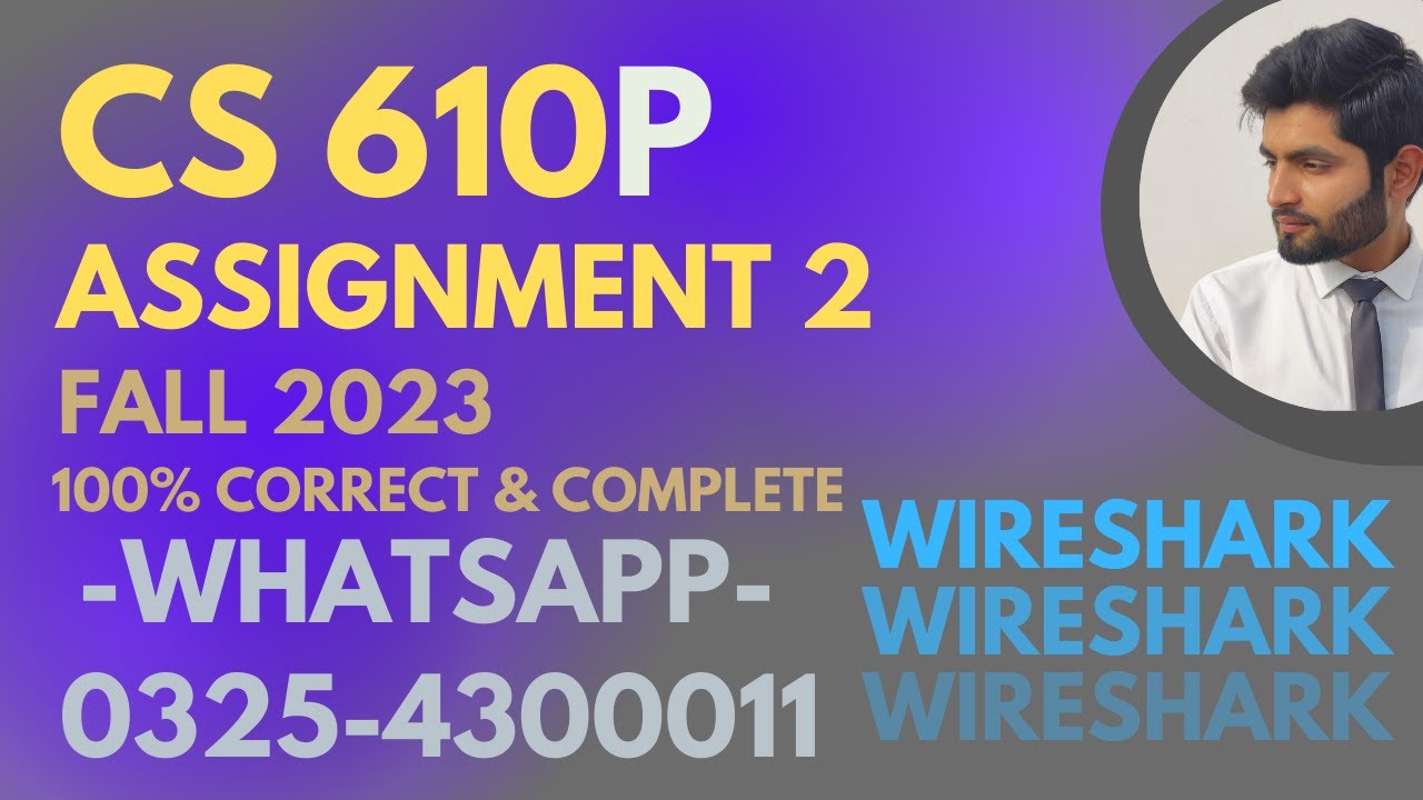 Cs610p Assignment 2 Solution Fall 2023 By Soban Youtube