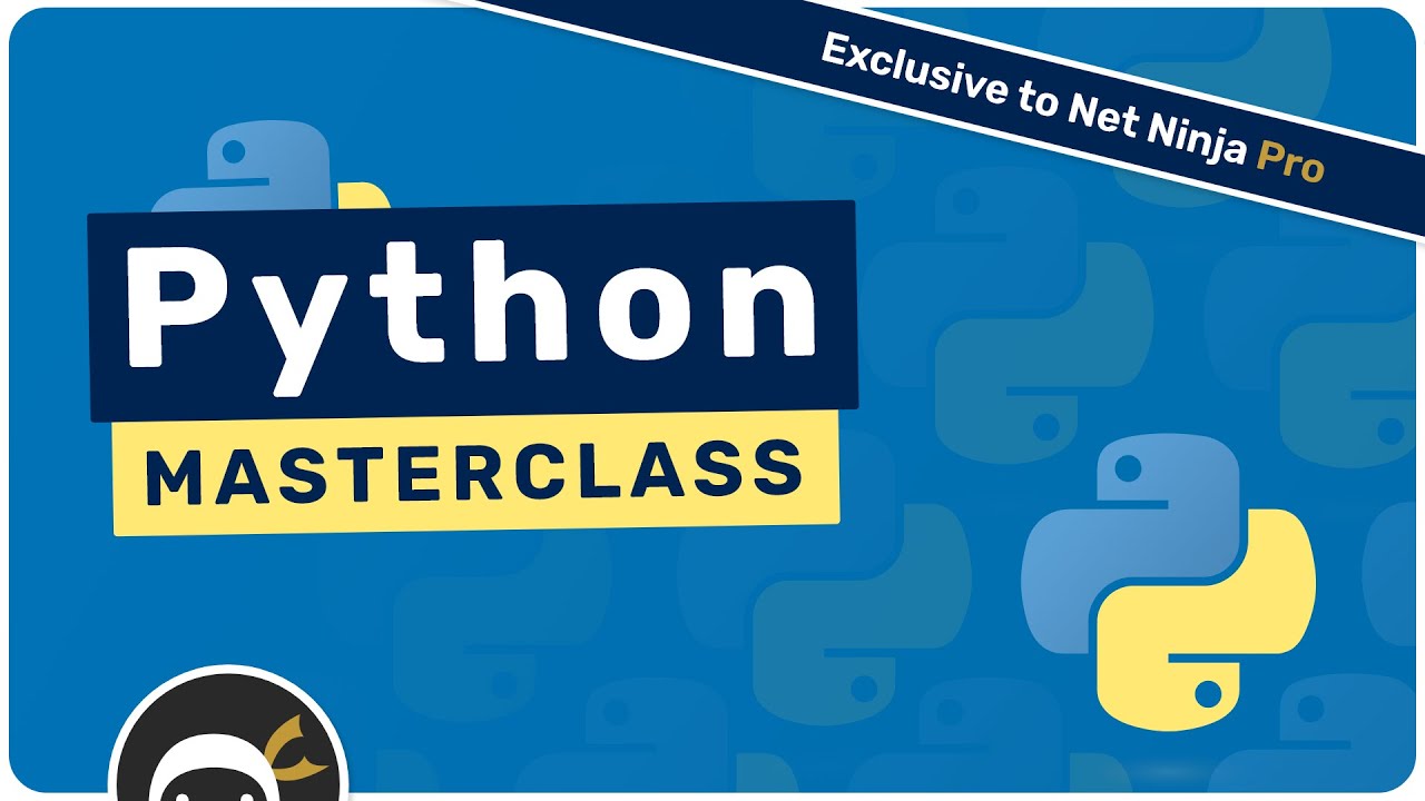 New Python Masterclass Course Youtube