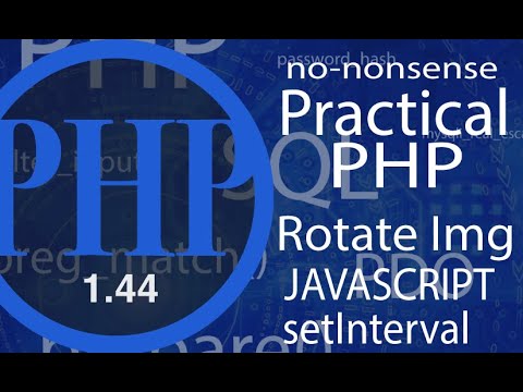 Practical Php Javascript Rotating Images Video 44 Youtube