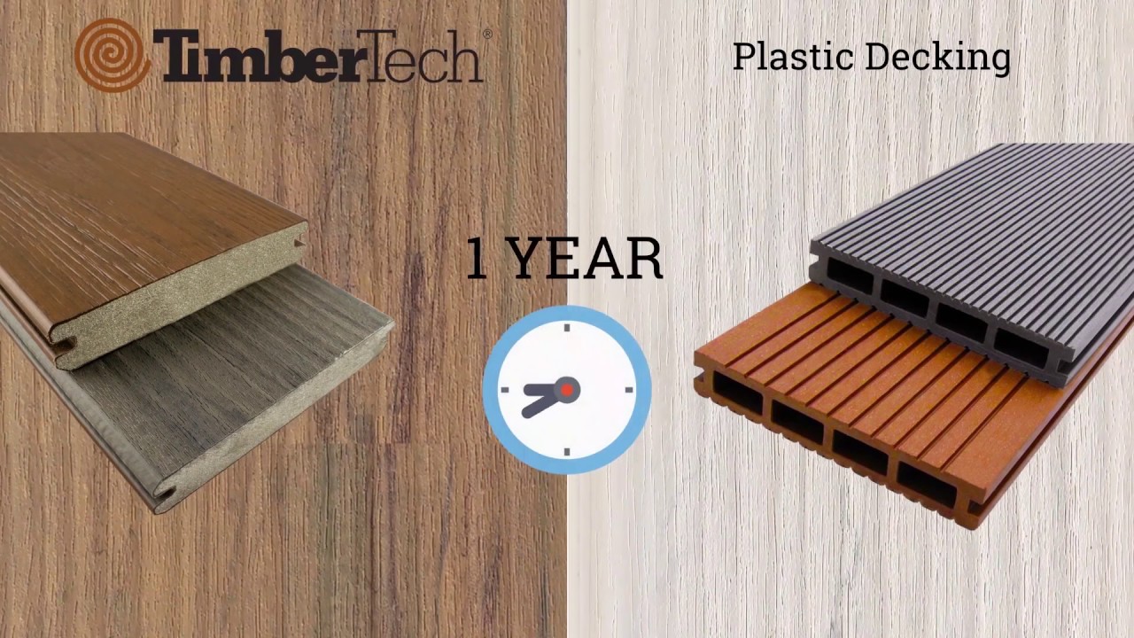 Composite Decking Vs Plastic Decking Youtube