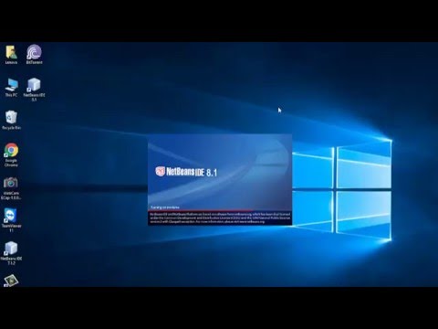 Helloworld Java Program Using Netbeans Youtube