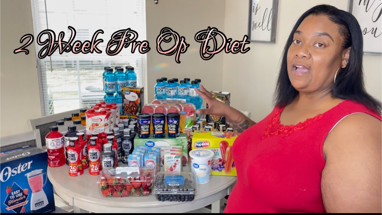 2 Week Pre Op Liquid Diet Vsg My Weight Lose Journey Before
