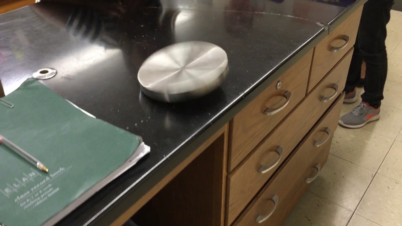 Giant Euler S Disk 8 Inch Diameter At Racine Christian School Youtube