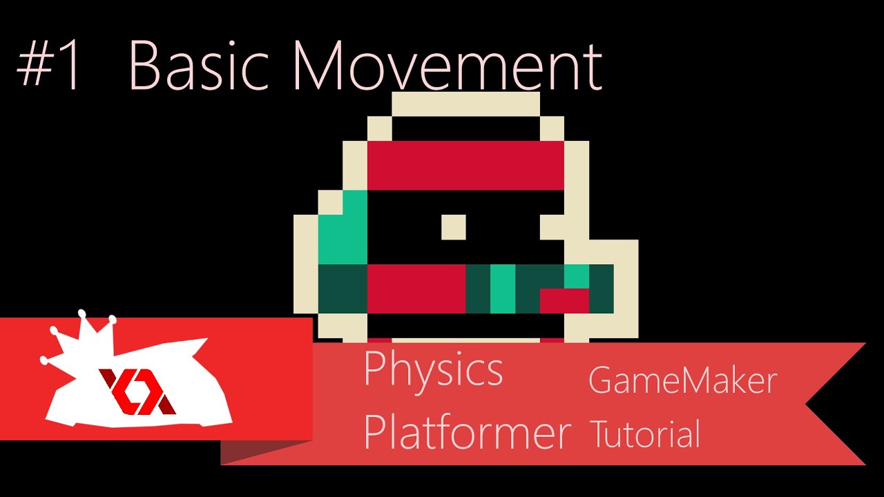Game Maker Tutorial Physics Platformer 1 Basic Movement Youtube