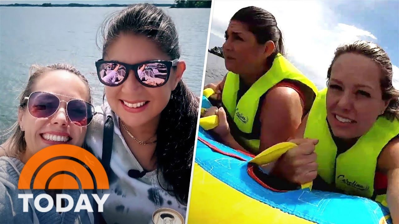 Dylan Dreyer Travels To Lake Norman With Her Best Friend Youtube