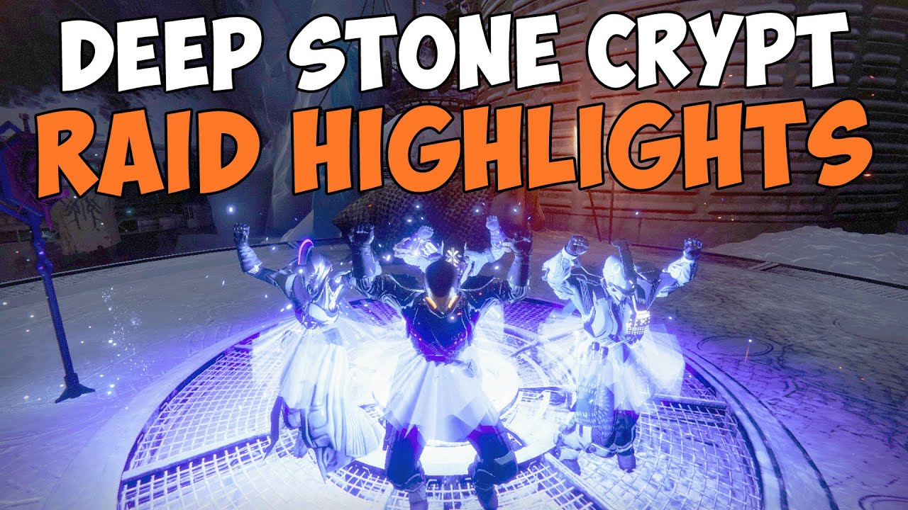 Deep Stone Crypt Raid Highlights 2021 Destiny 2 Youtube