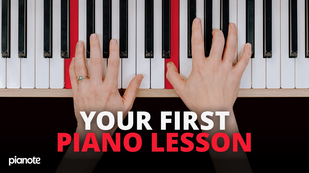 How To Play Piano Beginner Piano Lesson Youtube