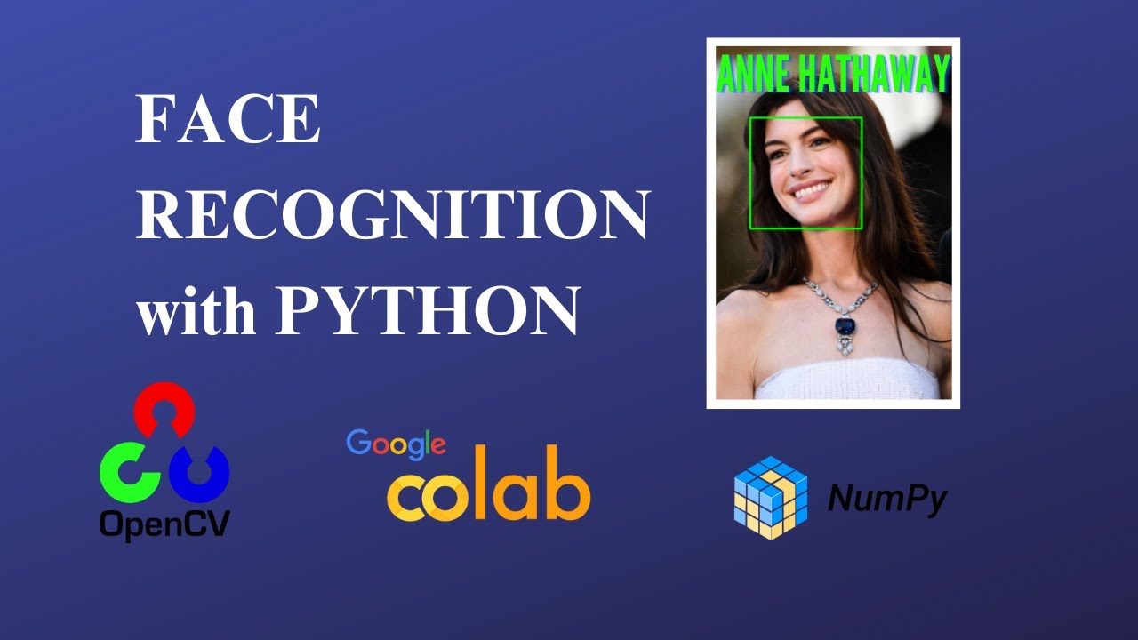 Face Recognition With Python Opencv Numpy Matplotlib Youtube