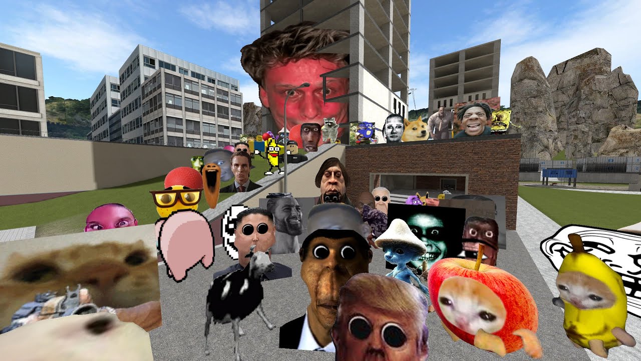 Too Much Nextbots Gmod Youtube