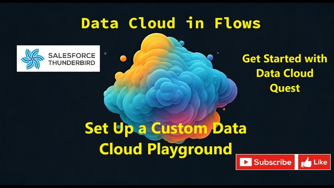 Data Cloud In Flows Set Up A Custom Data Cloud Playground Youtube