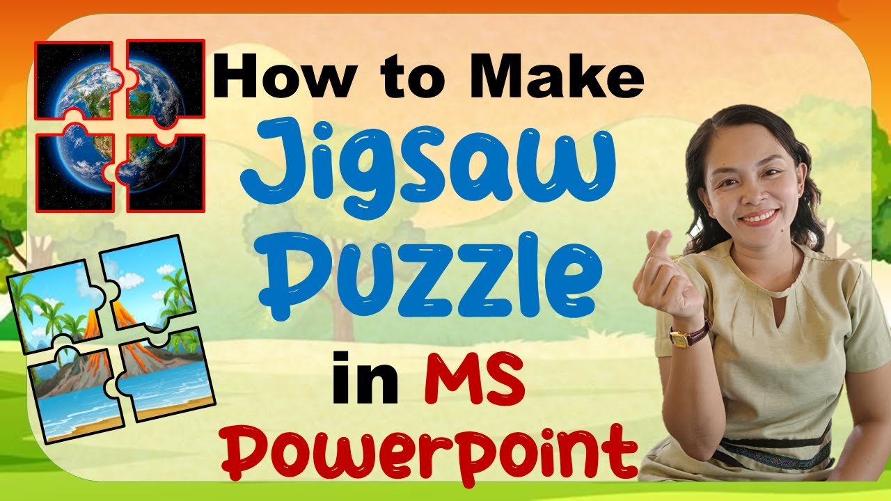 How To Make A Jigsaw Puzzle Using Microsoft Powerpoint Teacher Share S