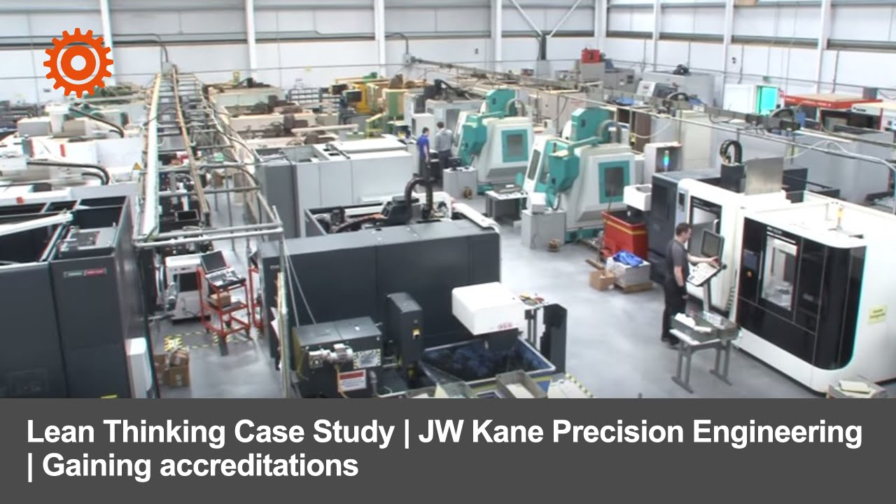 Lean Thinking Case Study Jw Kane Precision Engineering Gaining