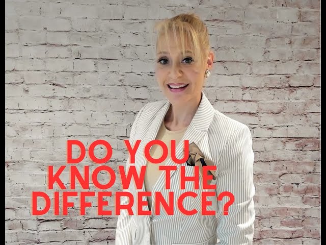 Do You Know The Difference