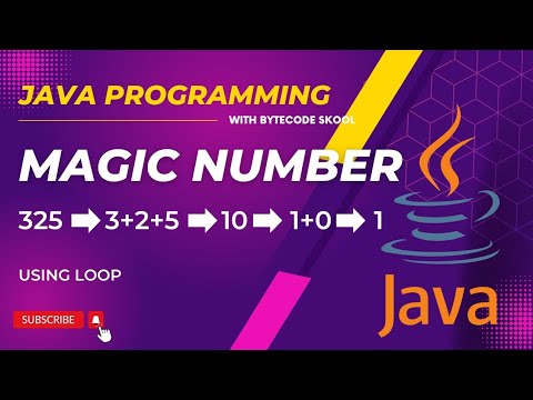 Magic Number In Java Check Whether Given Number Is Magic Number Or