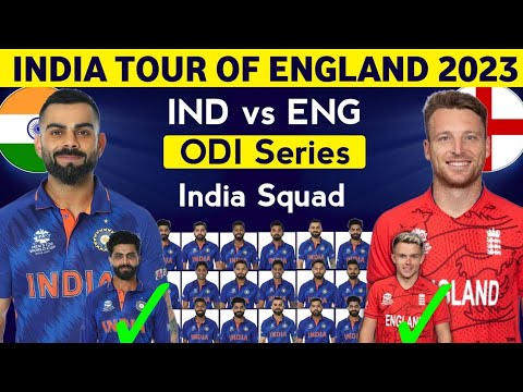 India Tour Of England Odi Series 2023 Team India Final Odi Squad
