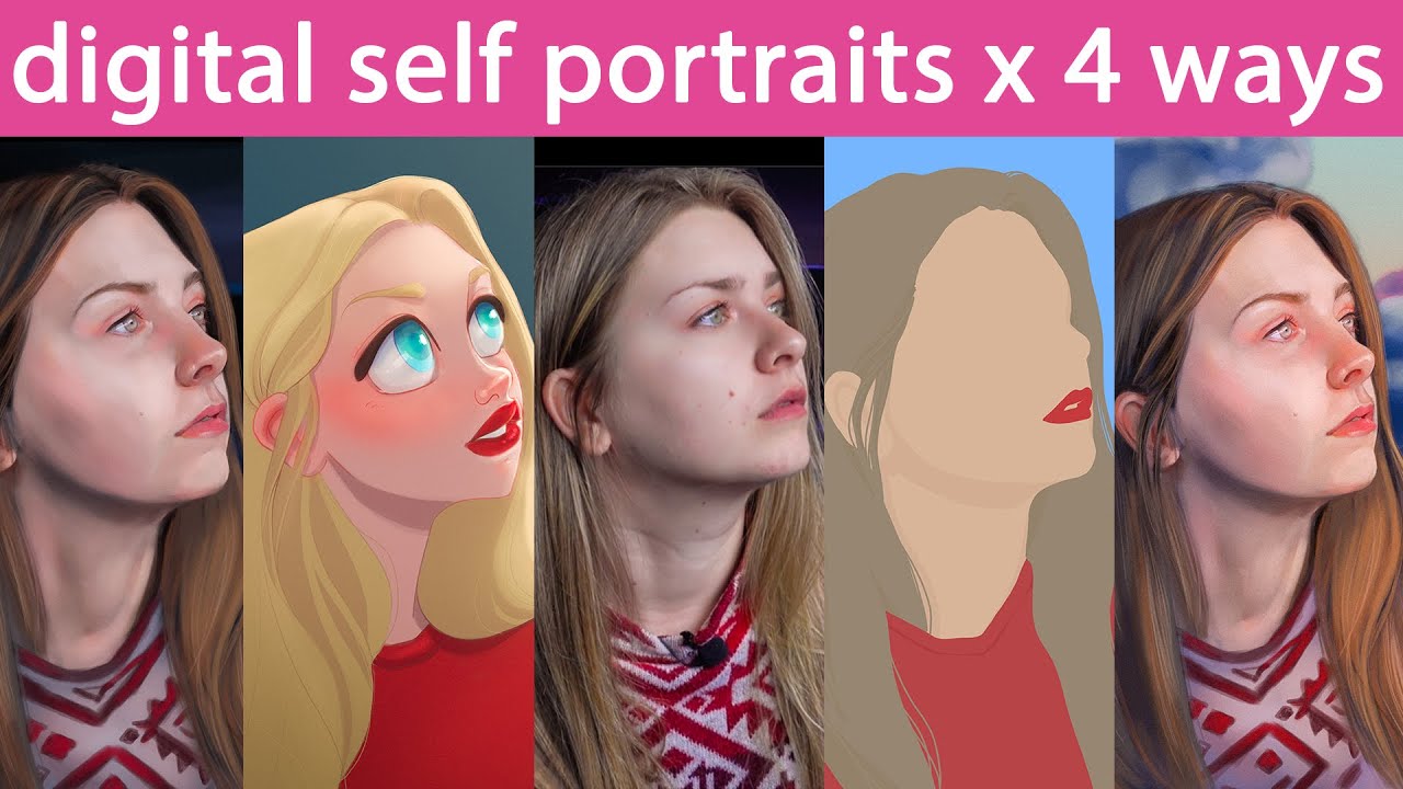 Digital Art Portrait Tutorial Raide S Art So Many Of You Asked For