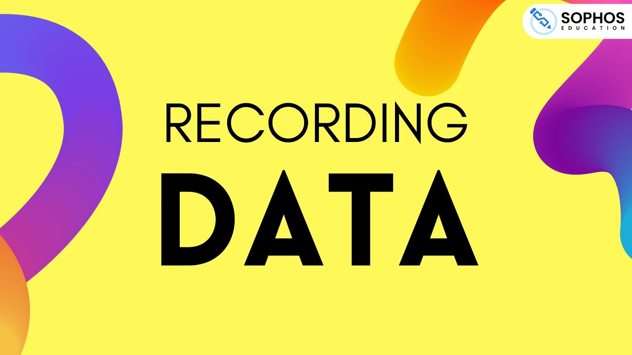 Recording Data Youtube