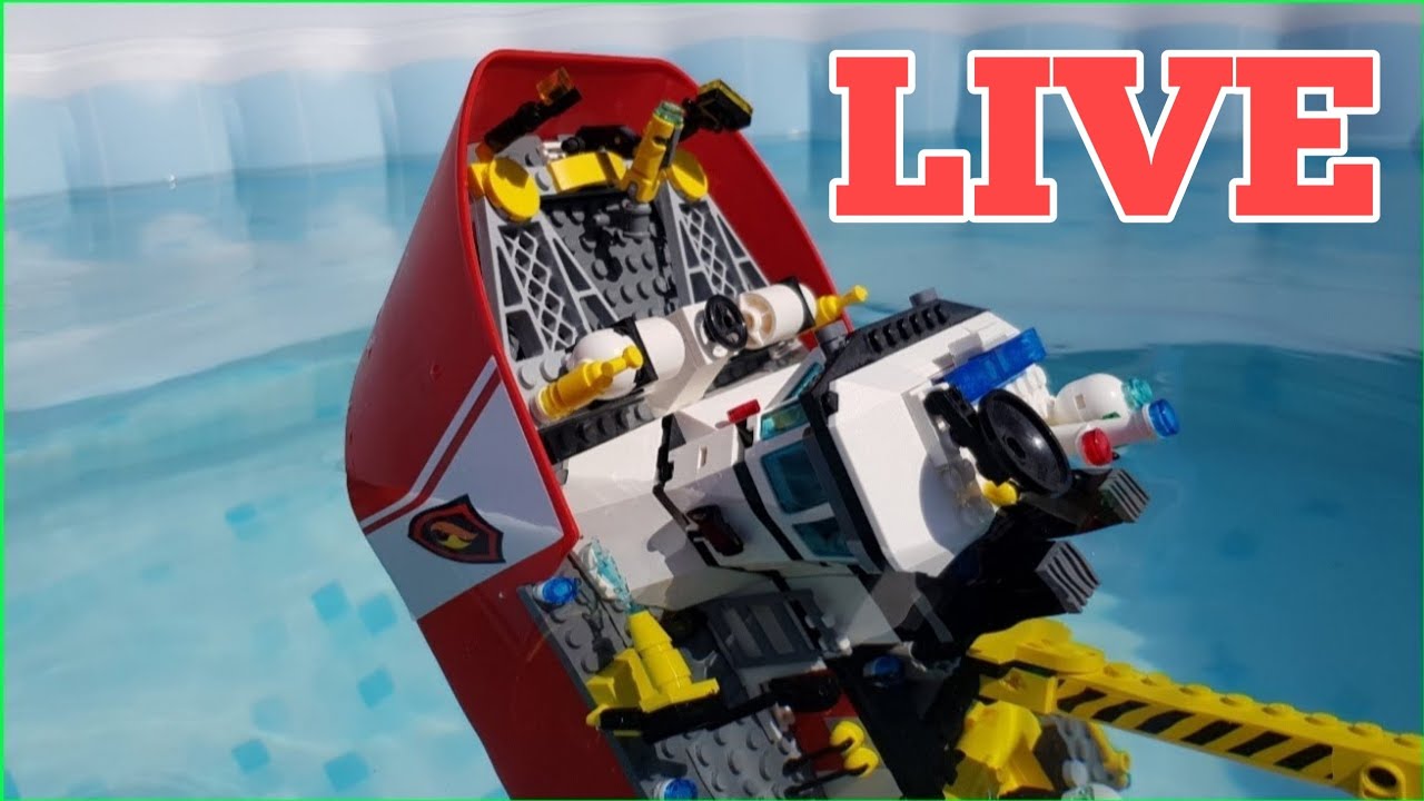 Lego Boats Sinking Live Youtube