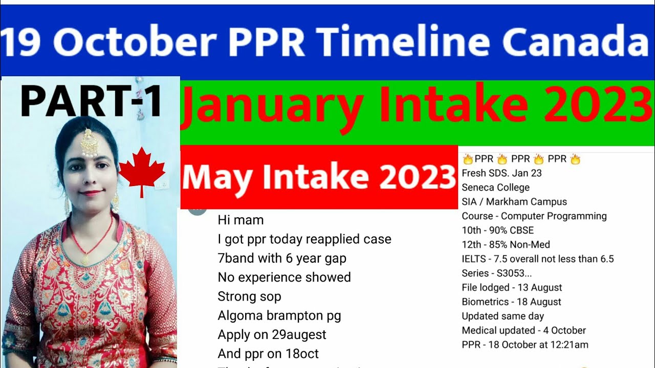 19 October Ppr Request Timeline Canada Canada Ppr Timeline Today