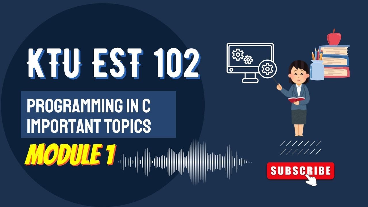 Ktu Est 102 Programming In C Module 1 Linear Search Youtube