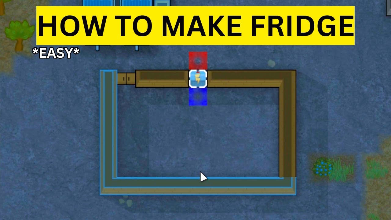 How To Make Fridge In Rimworld Easy Youtube