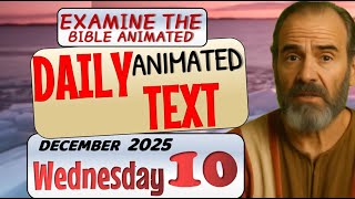 Jw Daily Animated Text Let Us Be Obedient Examine The Bible Animated ...