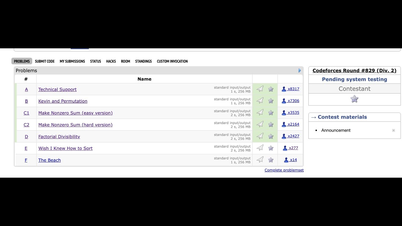 Codeforces Round 829 Div 2 A To D Problems Explanation In Hindi