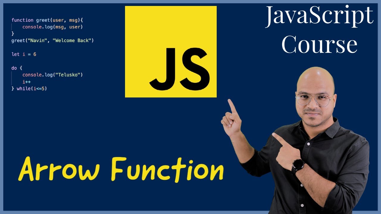 26 Arrow Function In Javascript Youtube