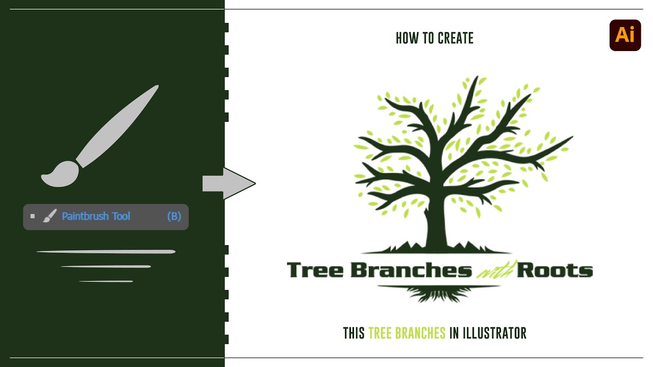 How To Draw Roots In Illustrator