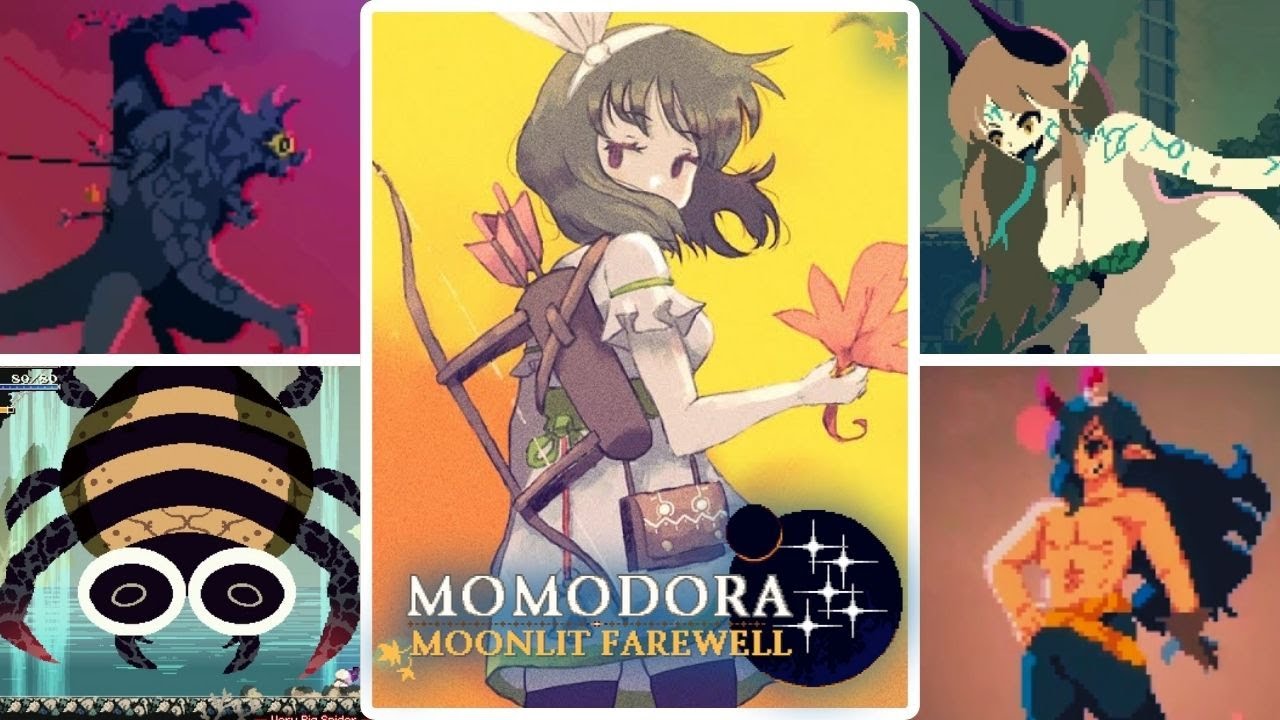 Momodora Moonlit Farewell All Bosses No Damage With Cutscenes