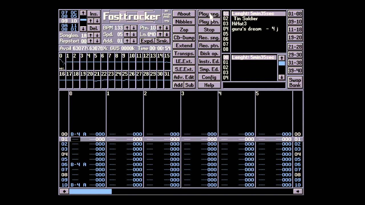 Fasttracker 2 Track 19 23 Youtube