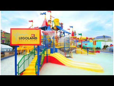 Legoland Dubai Water Park All Waterslides Gopro Pov