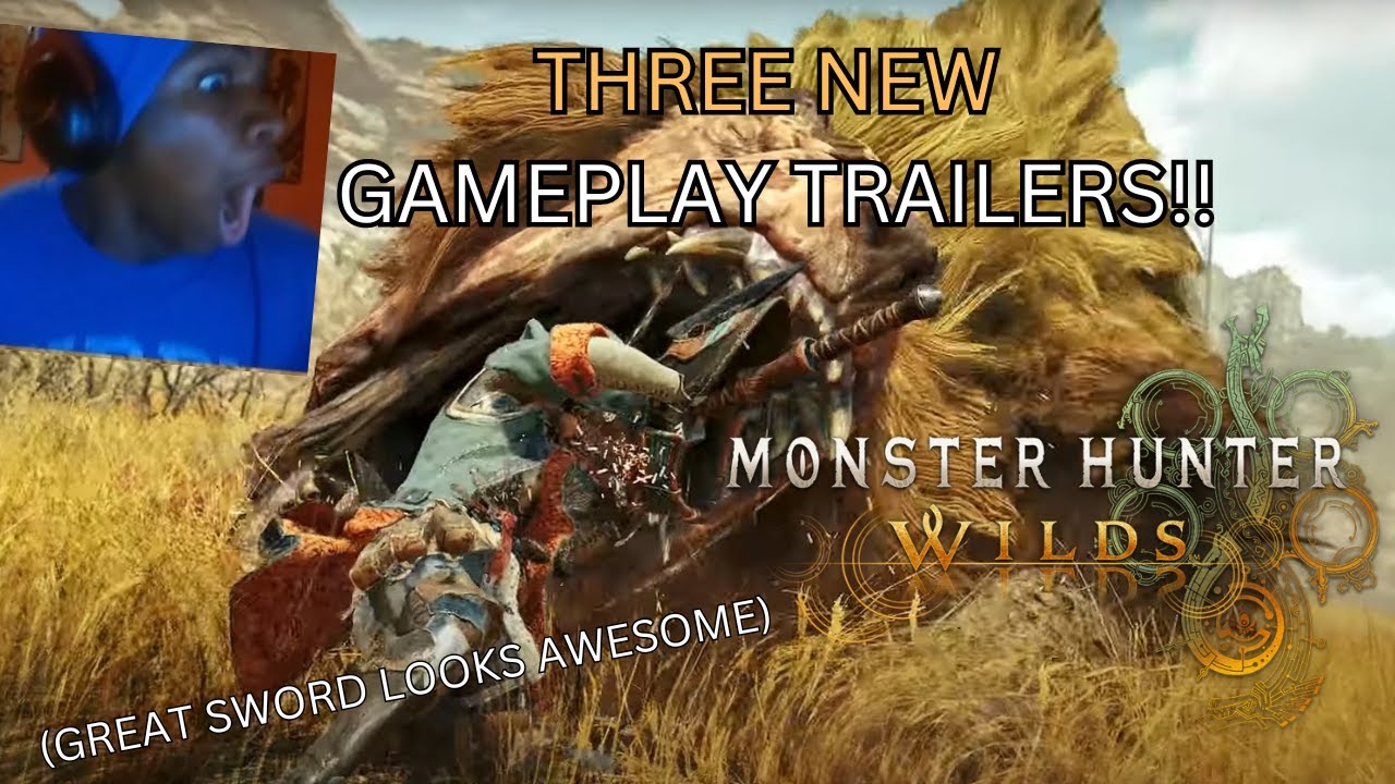 3 New Monster Hunter Wilds Gameplay Trailer Reactions Focus Mode