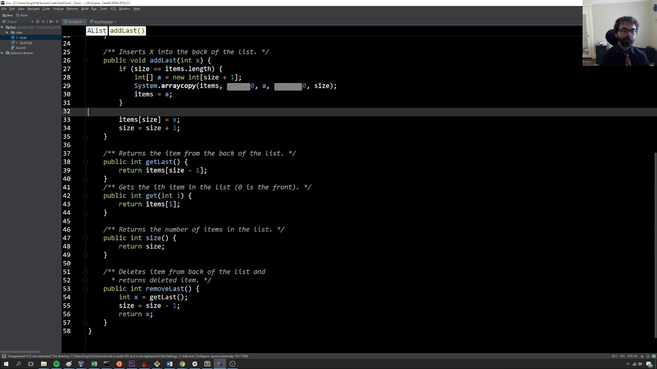 Lists4 Video 6 Resizing Implementation Youtube