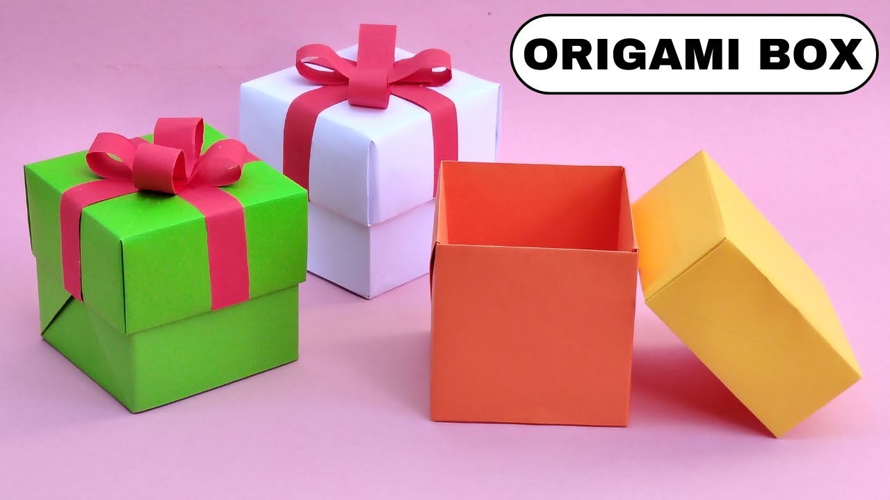 Diy Paper Origami Gift Box