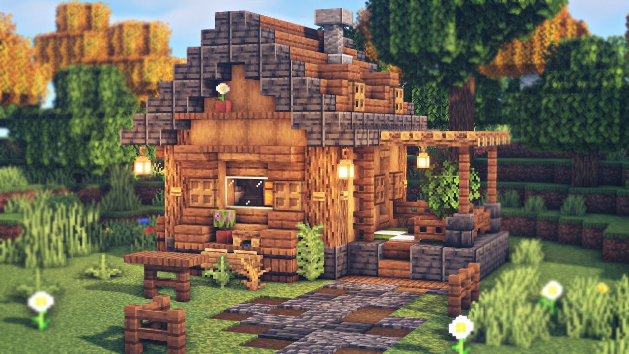 Minecraft Wood Cabin